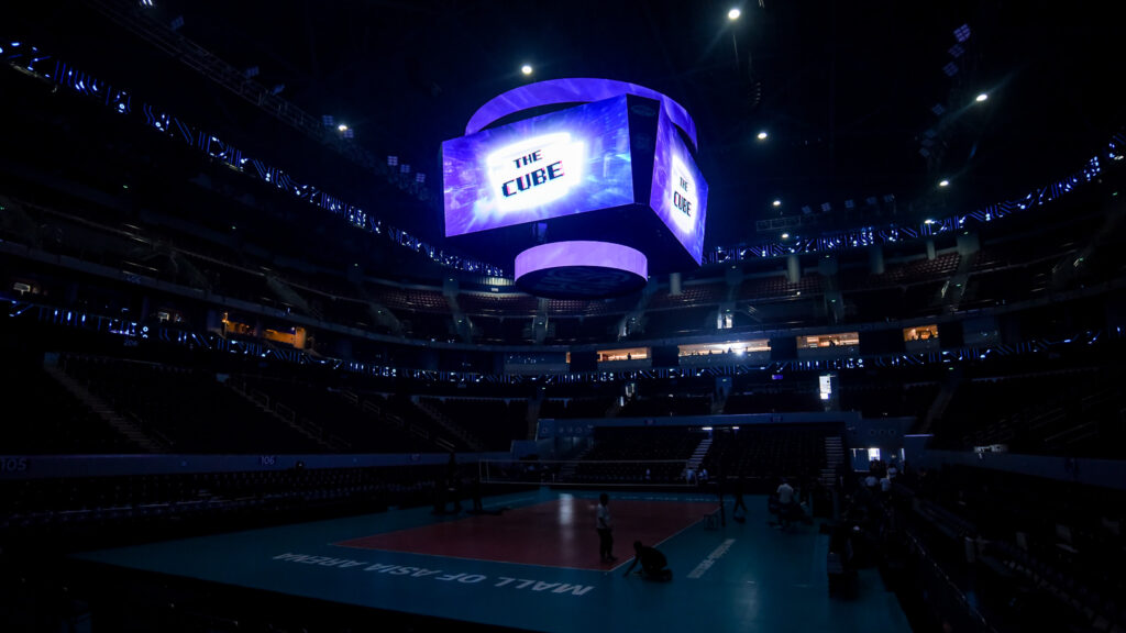 SM MOA Arena launches ‘The Cube’ during UAAP Season 87 Finals