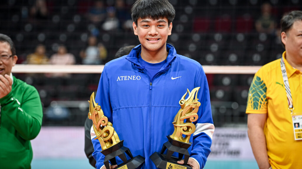Ken Batas joins Ateneo legends as third UAAP Men’s Volleyball MVP