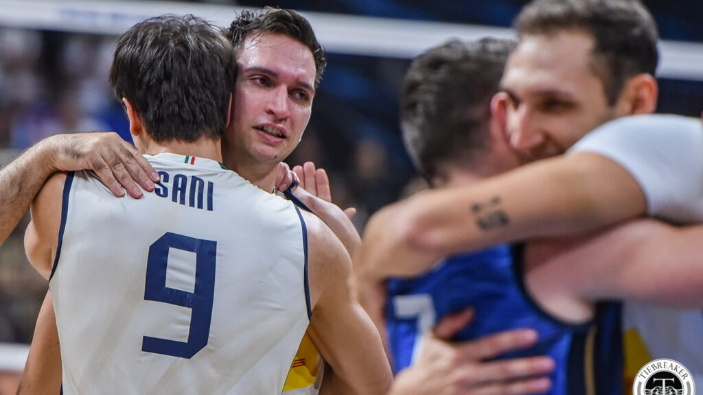 Yuri Romano turns emotional after Italy’s semis triumph over rival Poland