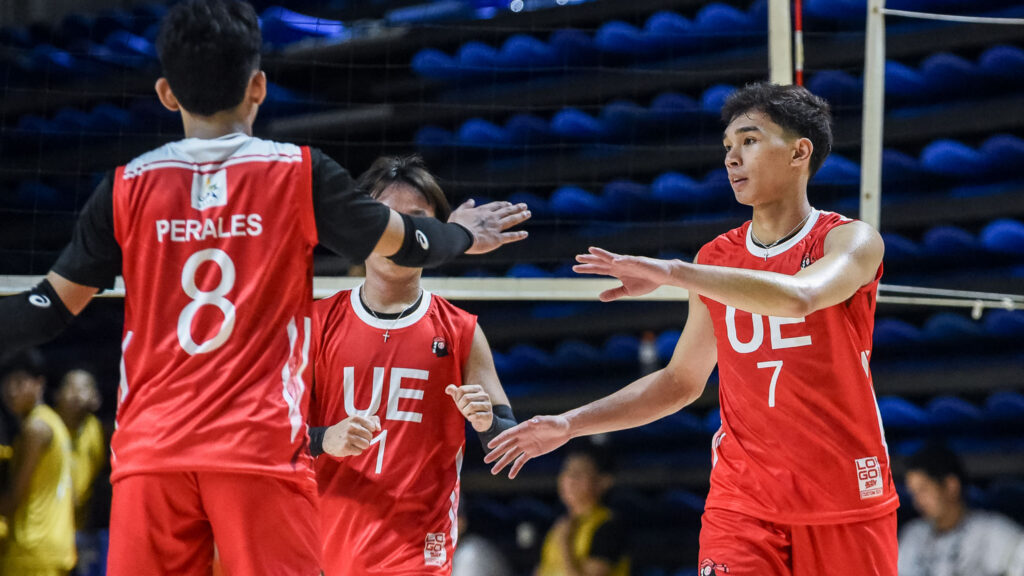 UE upsets UST in thrilling 5-set UAAP Boys' Volleyball opener
