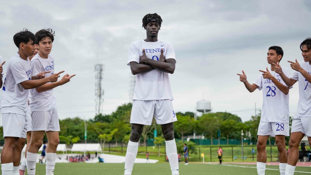 Agyei marks UAAP Men's Football comeback with brace as Ateneo cruises ...