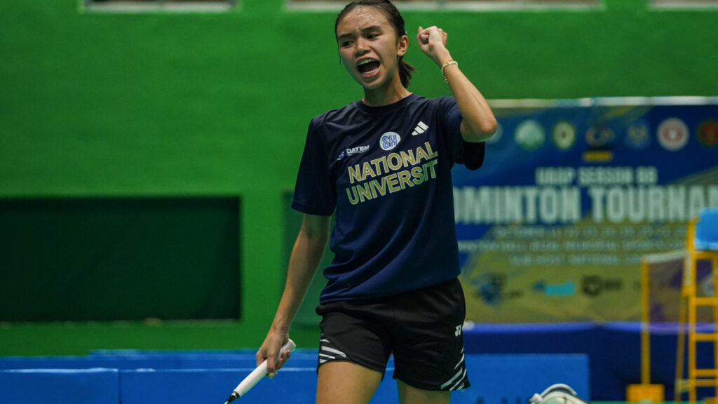 NU dethrones UP, secures first-ever UAAP Women’s Badminton Finals berth ...