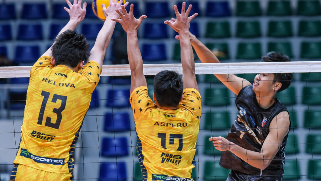UST-Gameville sweeps ProVolley to boost Spikers' Turf bronze medal did