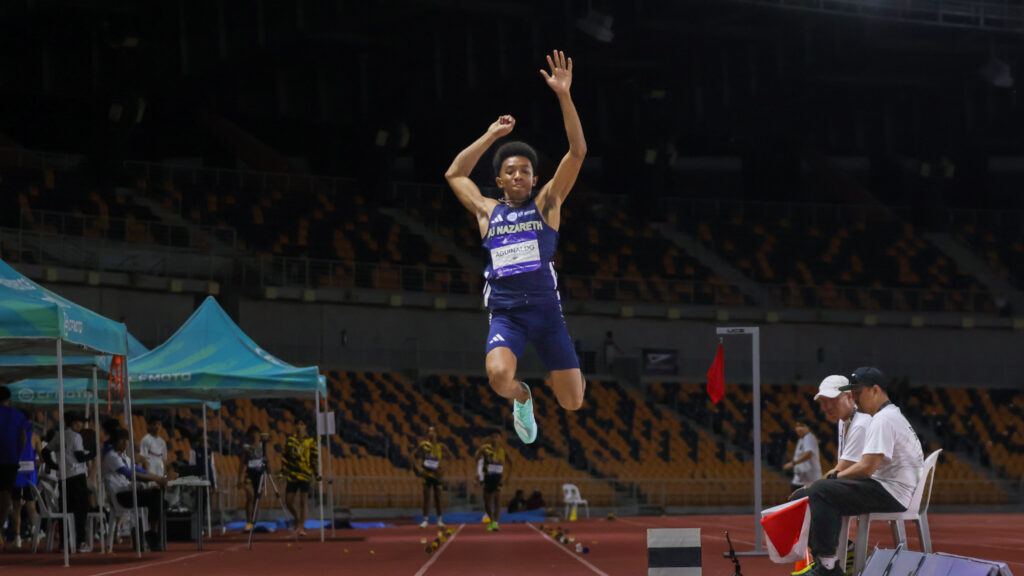 NUNS's Aguinaldo shatters Illac Diaz's UAAP boys' long jump record as ...