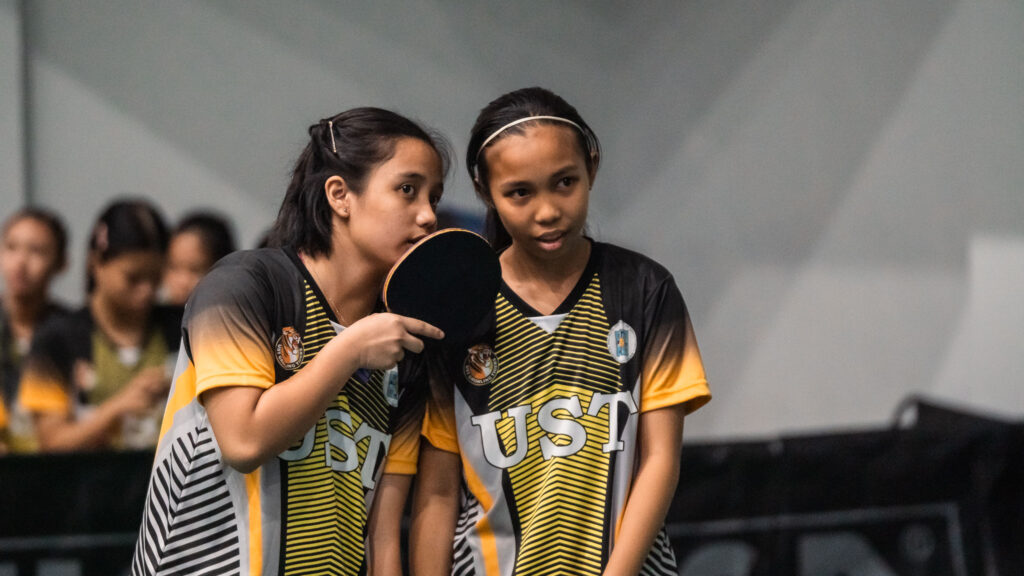 J-An Sanchez, Jebb Datahan lead UST to UAAP HS Table Tennis first round ...