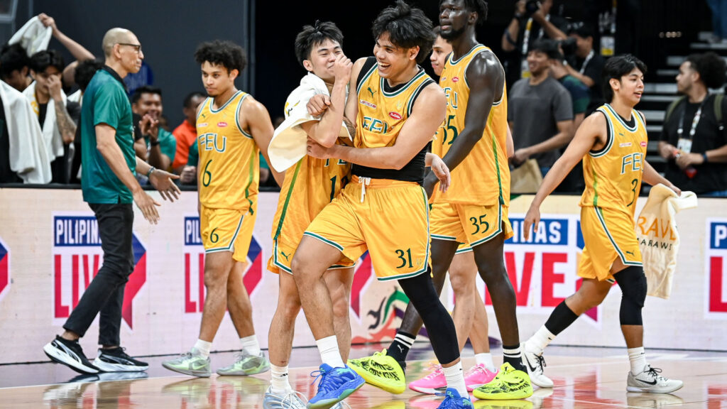 Mongcopa does it all as FEU survives Adamson in OT to stay alive in ...