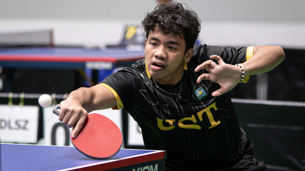 UST starts UAAP High School Table Tennis with perfect sweeps in boys ...